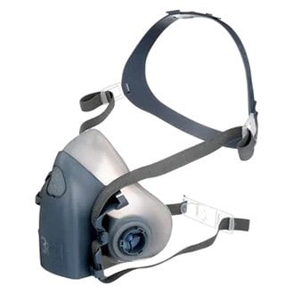 Half Facepiece Respirators - Air Purifying, Dual Cartridge, Silicone ...