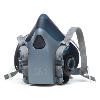 Half Facepiece Respirators - Air Purifying, Dual Cartridge, Silicone ...