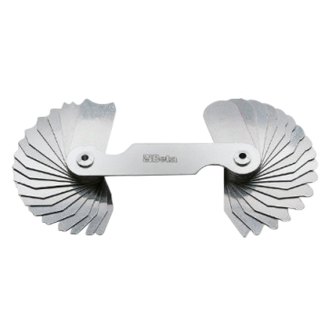 Radius Gages & Sets | Metric, SAE, Individual, Angle, Fillets, Holders ...