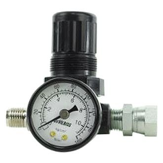 DeVilbiss® 130015 - Gun Mounted Air Regulator with Analog Gauge ...