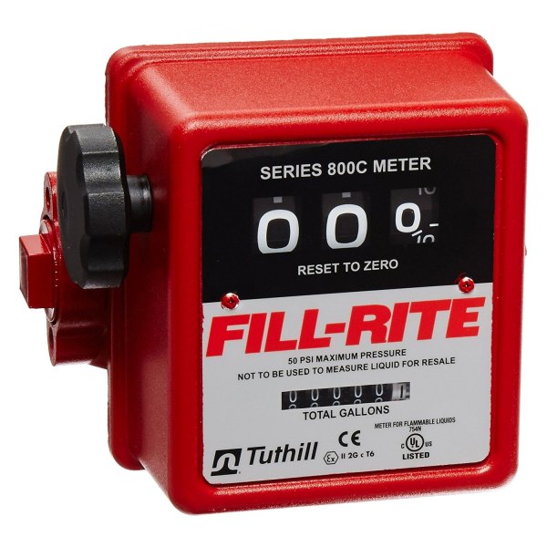 Fill-Rite® 807C1 - 800C Series 20 GPM Gallons Mechanical 3-Wheel Fuel ...