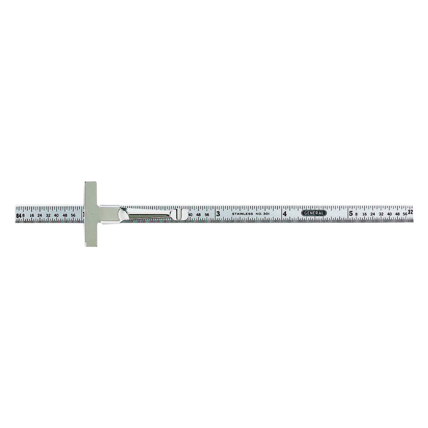 General Tools® - SAE Economy Precision Flexible Steel Ruler - TOOLSiD.com