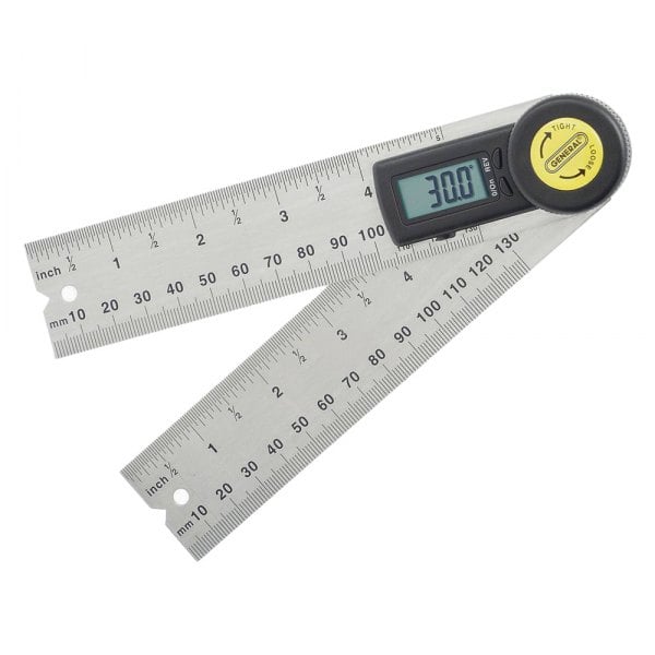 General Tools® - Angle-izer™ Stainless Steel Digital Gauge Protractor ...