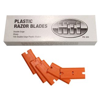 Hi-Tech® PB300 - 50 Pieces Double Edge Plastic Razor Blade Pack ...