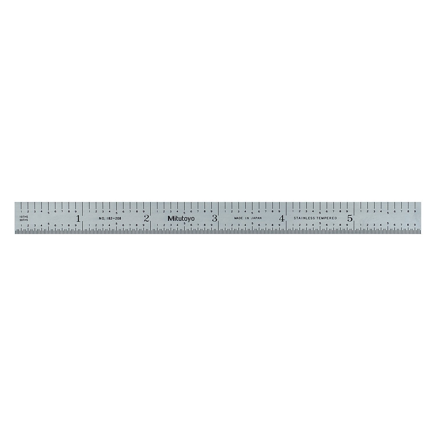 Mitutoyo® 182-208 - Series 182™ 6" (150 mm) SAE/Metric Stainless Steel ...