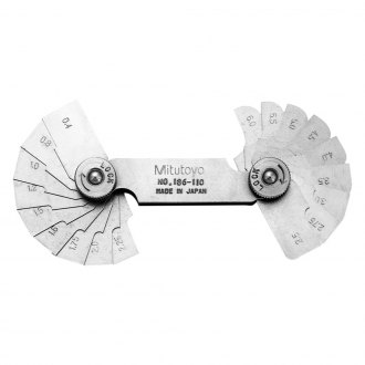 Radius Gages & Sets - Metric, SAE, Individual, Angle, Fillets, Holders ...