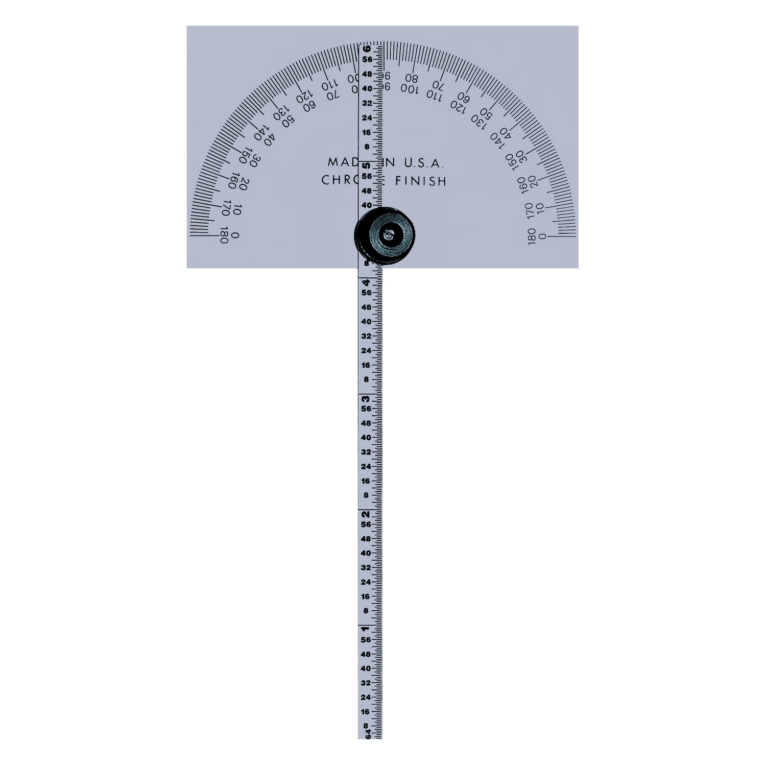 Mitutoyo® - Series 968™ Stainless Steel Protractor - TOOLSiD.com