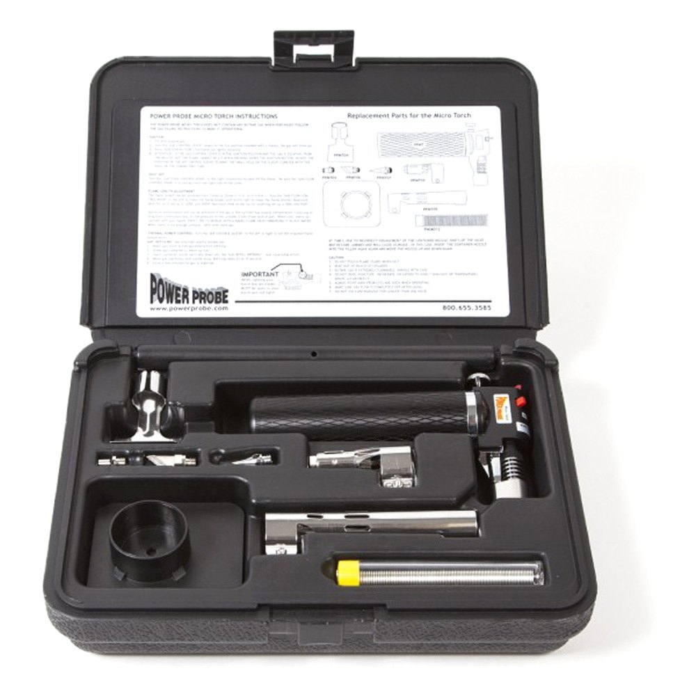 Power Probe PPMTKIT 01 Butane Micro Torch Kit TOOLSiD