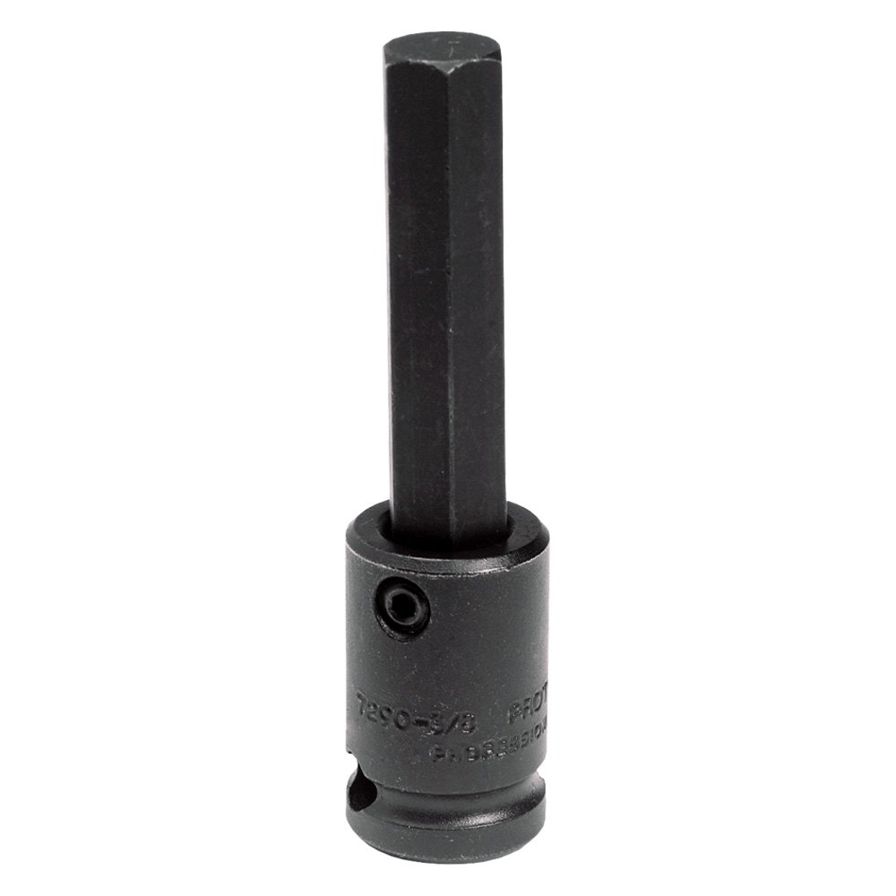 PROTO® 72907/32 - 3/8" Drive 7/32" Hex Impact Bit Socket - TOOLSiD.com
