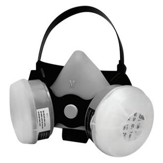 Half Facepiece Respirators | Air Purifying, Dual Cartridge, Silicone ...