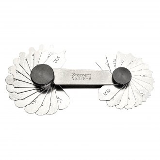 Radius Gages & Sets | Metric, SAE, Individual, Angle, Fillets, Holders ...