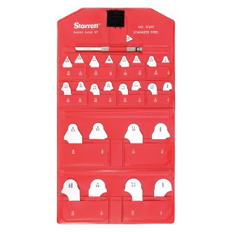 Radius Gages & Sets | Metric, SAE, Individual, Angle, Fillets, Holders ...