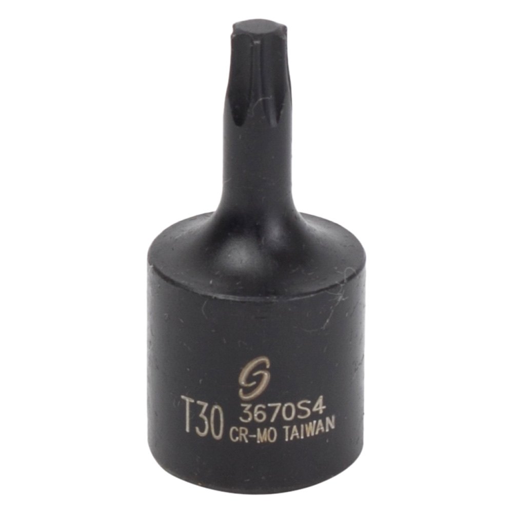Sunex® 3670S4 - 3/8" Drive T30 Torx Impact Bit Socket - TOOLSiD.com