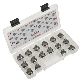 Screw Pitch Gauges - Metric, Fractional, Thread Identification Kits ...