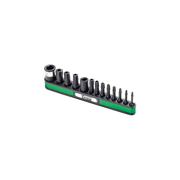 Titan Tools® 16039 - SAE Torx™ Tamper-Resistant Insert Bit Set (13 Pieces) - TOOLSiD.com