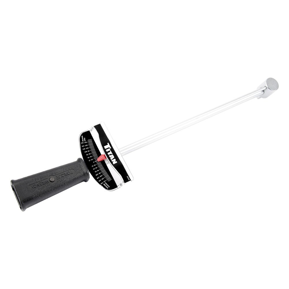 Titan Tools® 23142 - 1/2" Drive SAE/Metric 150 ft-lb Horizontal Scale ...