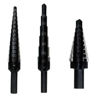 IRWIN® 10225 - Unibit™ 4-piece HSS Step Drill Bit Set - TOOLSiD.com