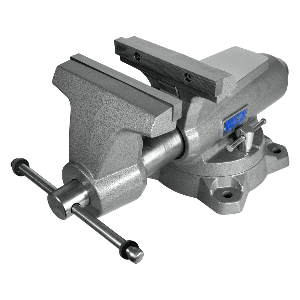 Wilton® 28813 - Mechanics Pro™ 8-1/2" Flat Jaws Swivel Base Vise ...